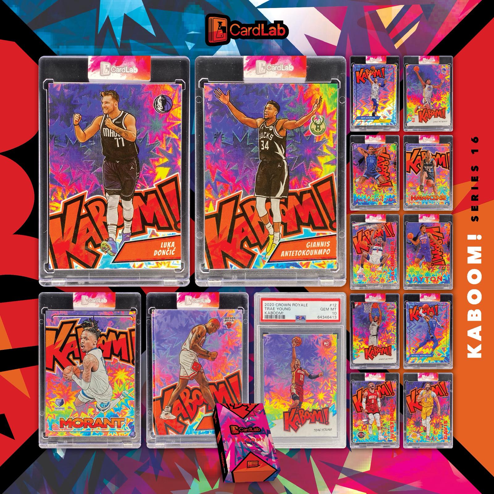 IT'S KABOOM TIME!! BRAND NEW CARDLAB KABOOM SERIES!!! HUNTING HUGE LUK – Primo Cards