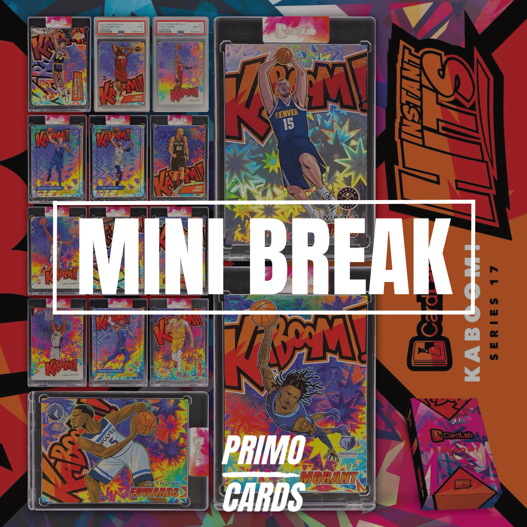 50/50 MINI TO CLOSE!! - BRAND NEW CARDLAB KABOOM SERIES!!! HUNTING HUG – Primo Cards